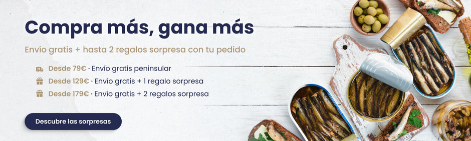 Conservas Gourmet en La Tienda de las Conservas. Compra Online