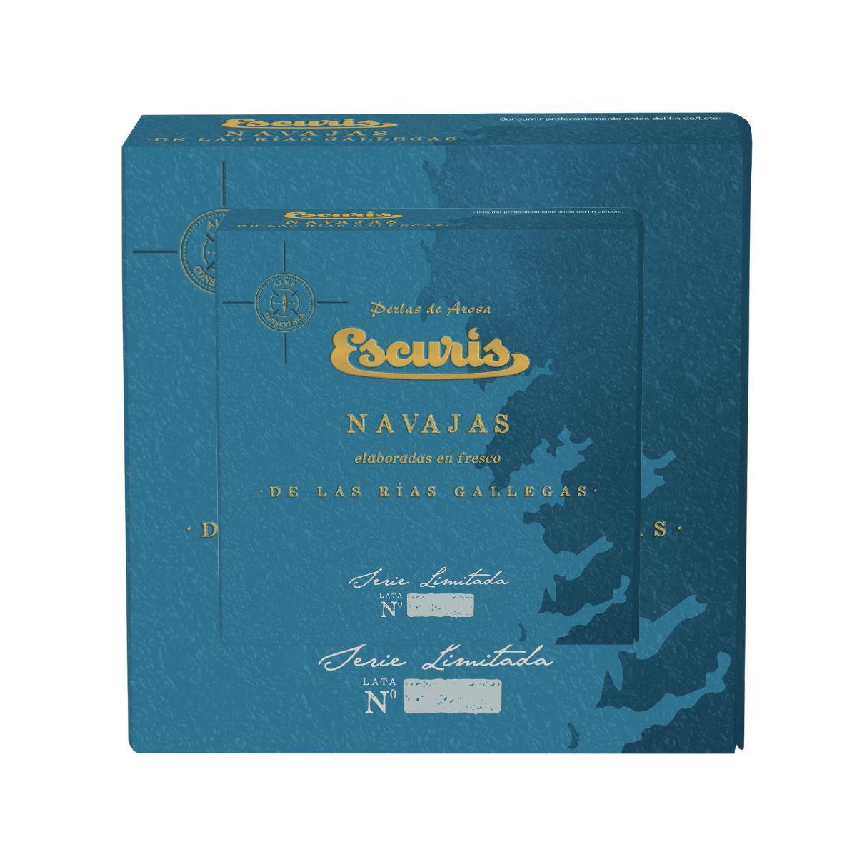 Navajas de las Rías Gallegas Conservas Escuris Premium -- Comprar – La ...