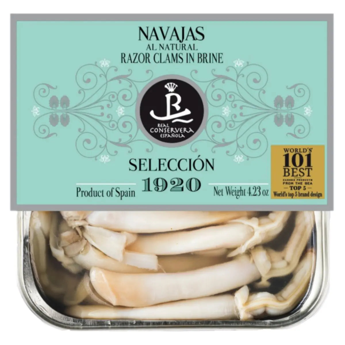 Navajas al natural Selección 1920 - – La Tienda de las Conservas